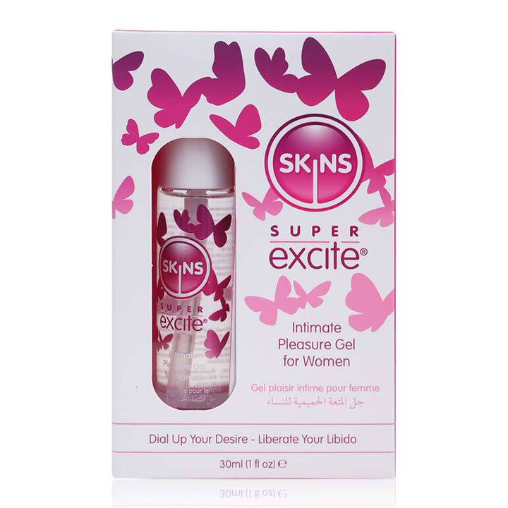 Skins Super Excite Intimate Pleasure Gel For Women 30Ml