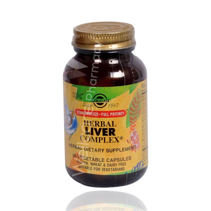 Solgar Herbal Liver Complex Capsules 50'S – Wellcare Pharmacy