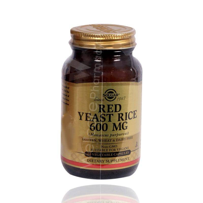 Solgar Red Yeast Rice 600Mg – Wellcare Pharmacy