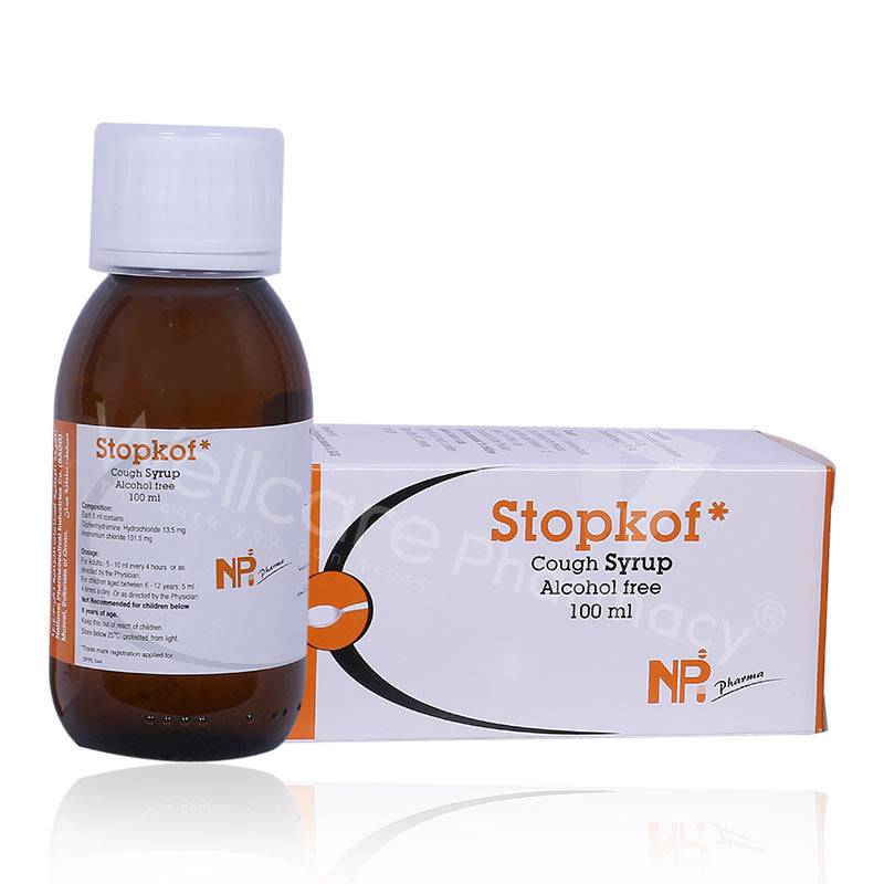 Stopkof Cough Syrup 100Ml – Wellcare Pharmacy