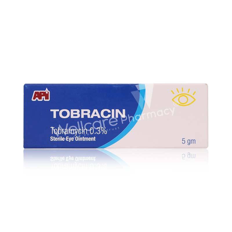 Tobracin Eye Ointment 5G – Wellcare Pharmacy