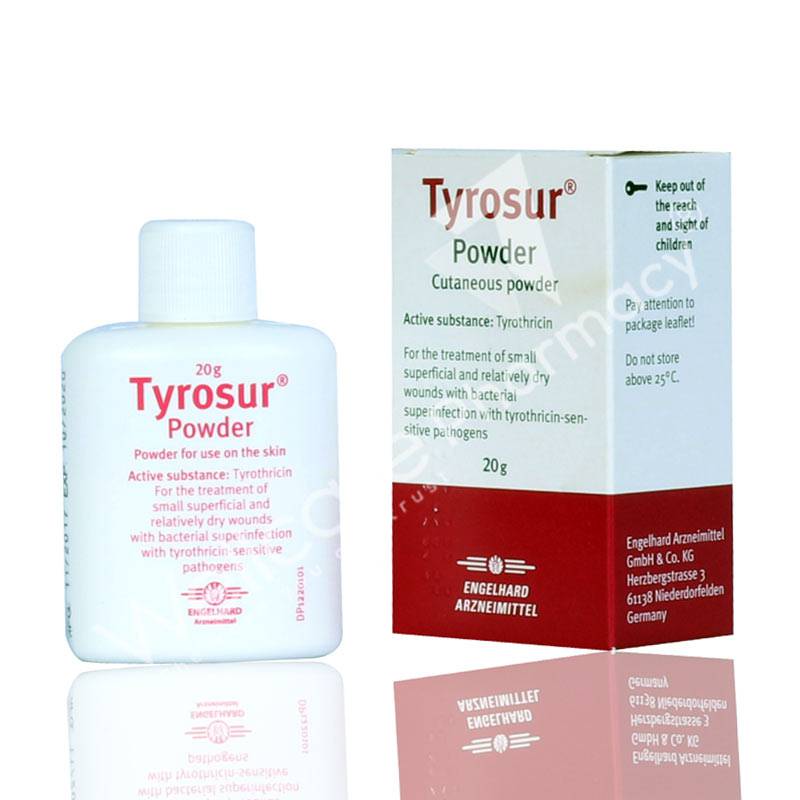 Tyrosur Powder 20Gm – Wellcare Pharmacy