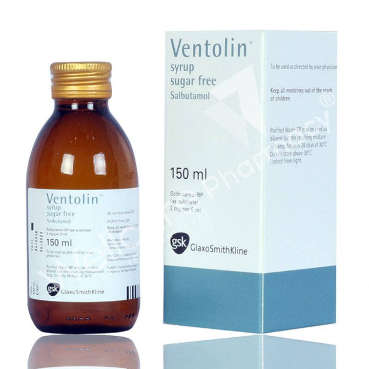 Ventol 2Mg/5Ml Syrup 120Ml – Wellcare Pharmacy