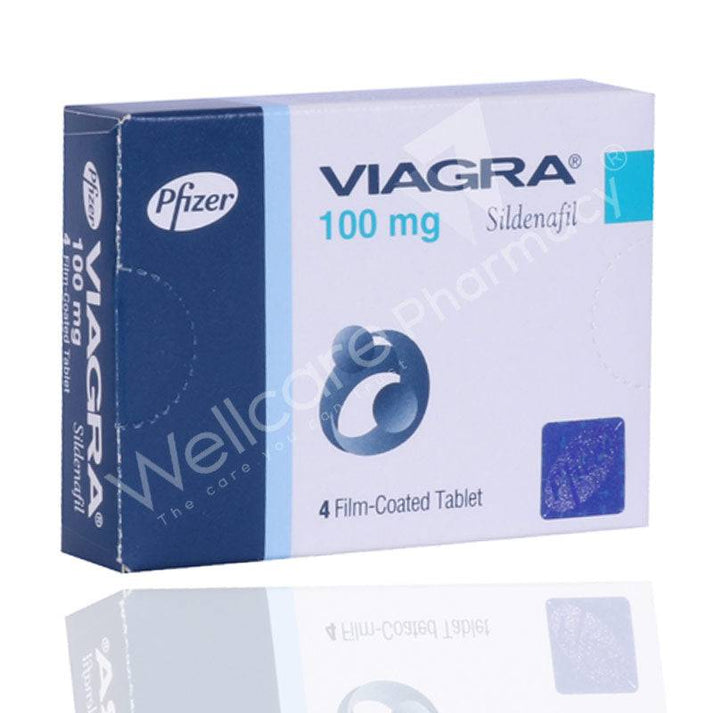 Viagra 100Mg Tablets 4'S – Wellcare Pharmacy