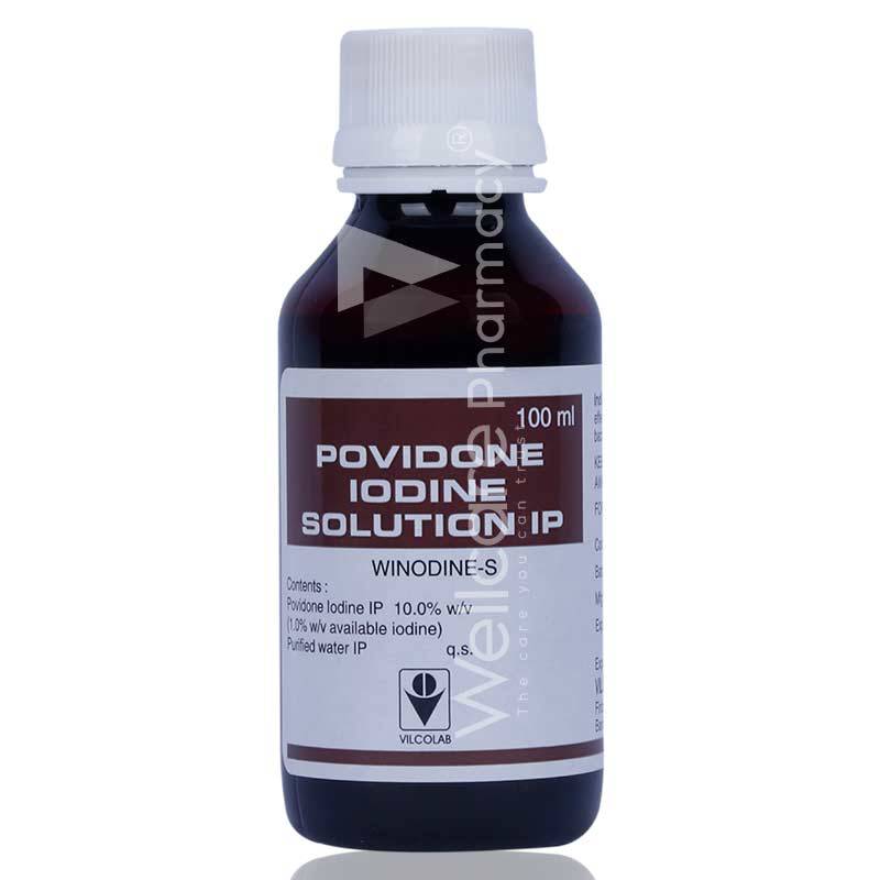 Vilco Winodine-S Povidone Iodine Solution Ip 100Ml – Wellcare Pharmacy