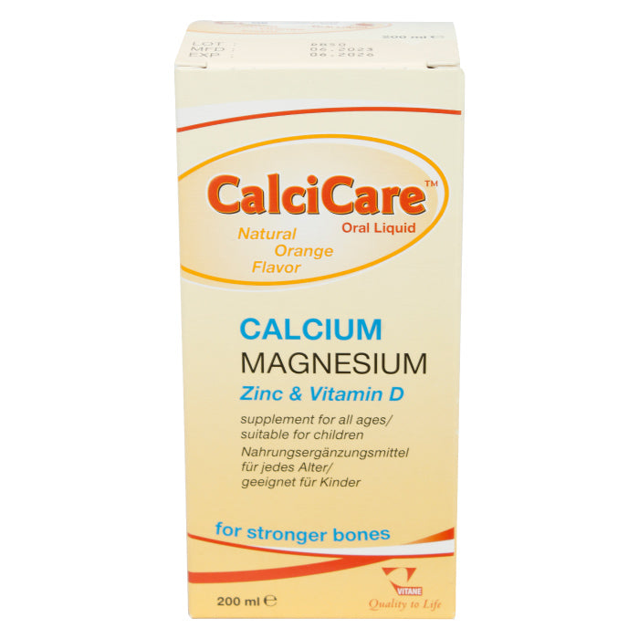 Vitane Calcicare Oral Liquid 200Ml – Wellcare Pharmacy