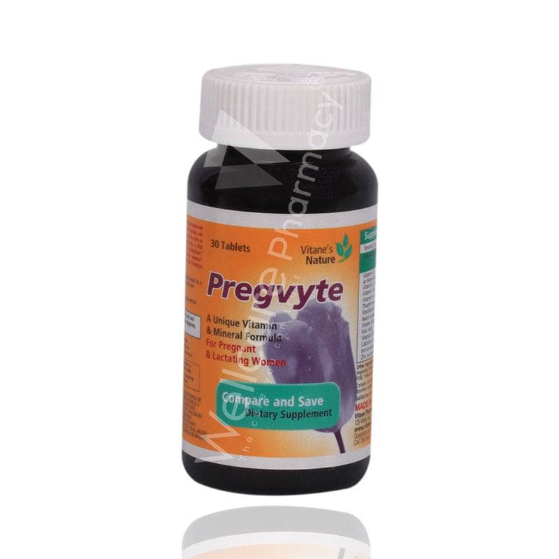 Vitane Pregvyte Tablets 30'S – Wellcare Pharmacy