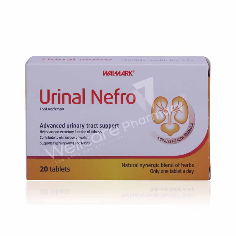 Walmark Urinal Nefro Tablets 20'S – Wellcare Pharmacy