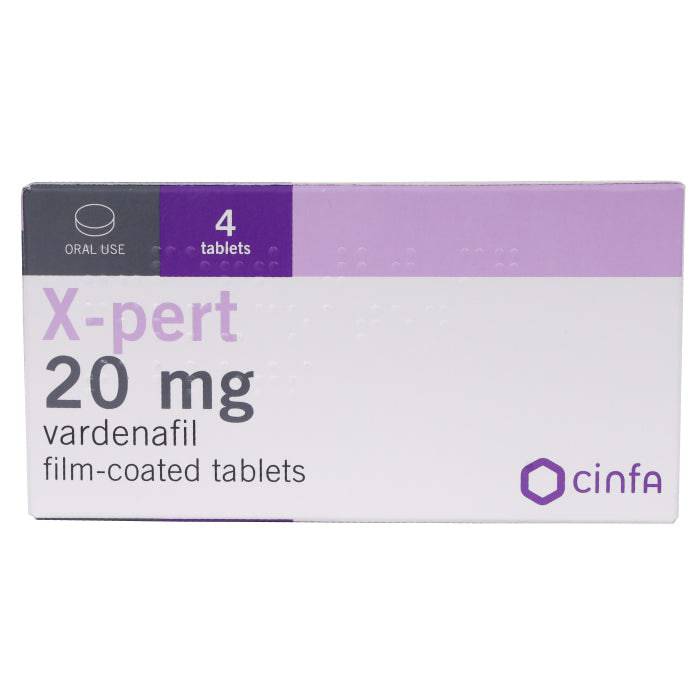X-PERT 20MG TABLETS 4'S – Wellcare Pharmacy
