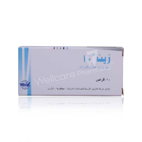 Zain 10Mg Tablets 10'S