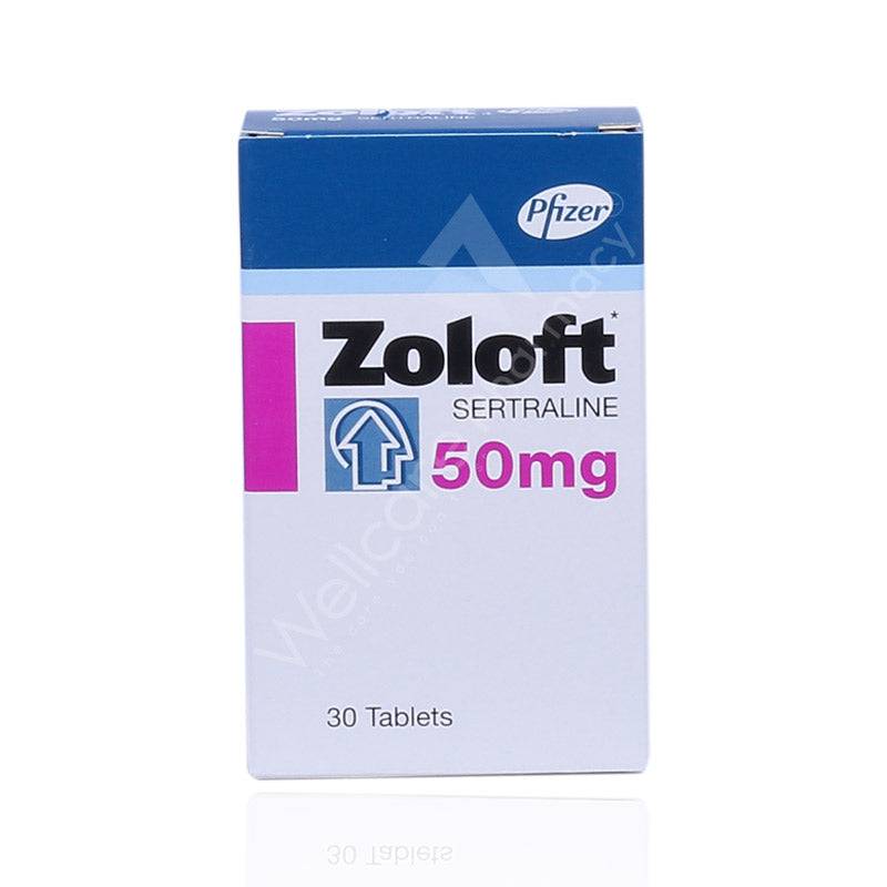Zoloft 50Mg Tablets 30'S – Wellcare Pharmacy